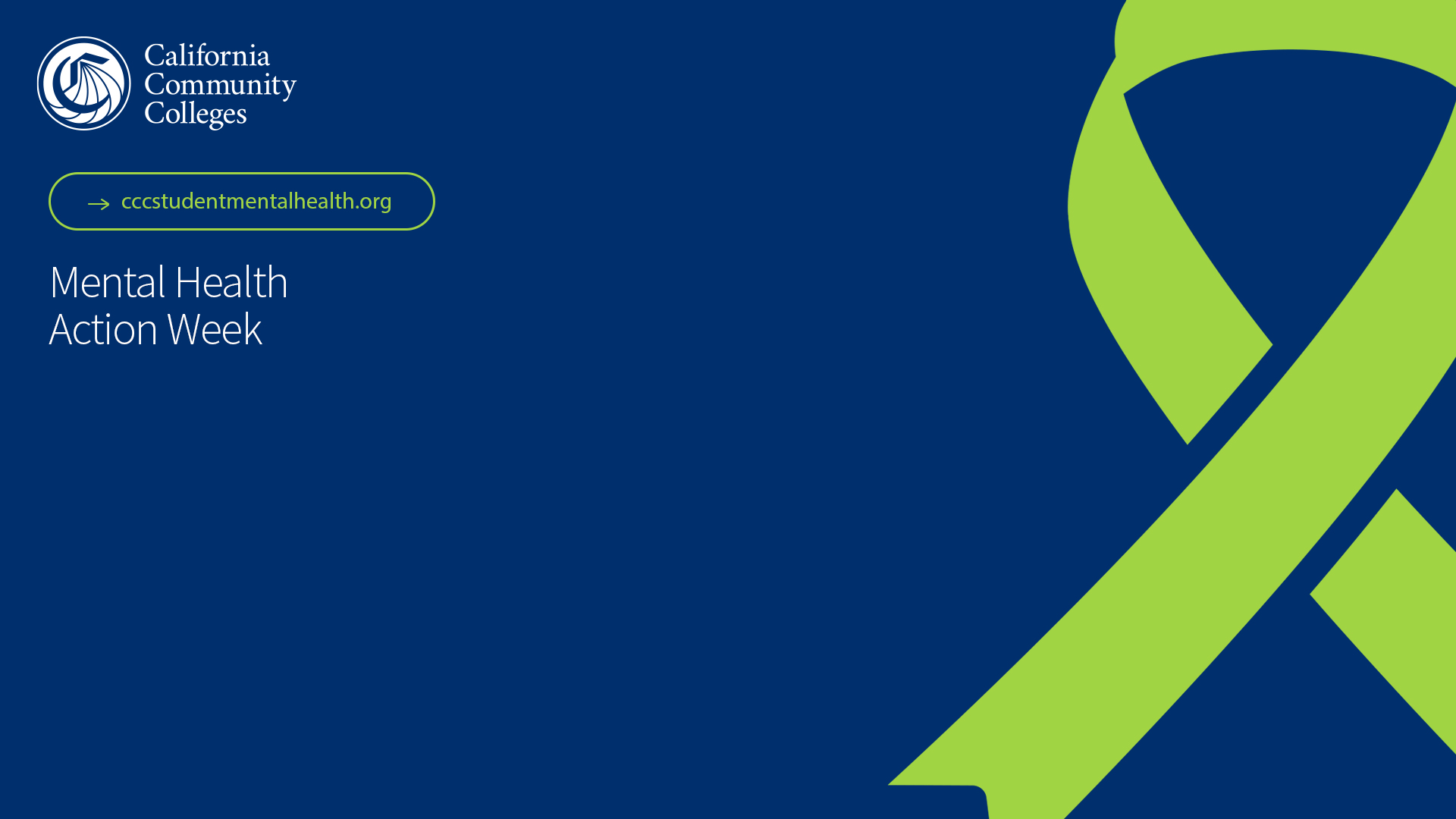 Mental Health Program Resources | California Community Colleges ...